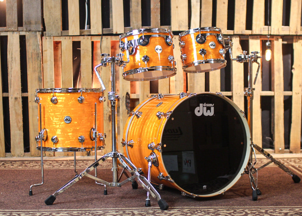 DW Collector's Maple SSC Tangerine Drum Set - 22,10,12,16 - SO#1332138 | The DW Store